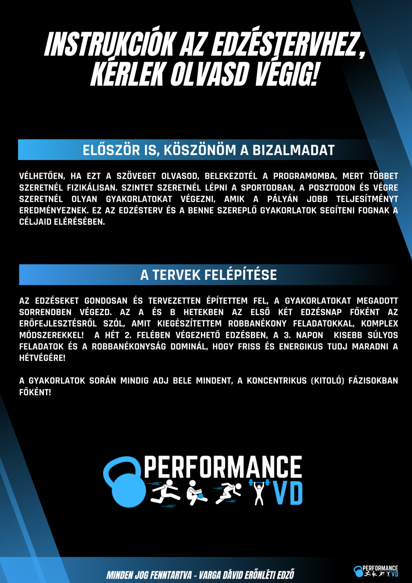 LABDARÚGÁS PROGRAMOK :: Varga Dávid - erőnléti edző odala